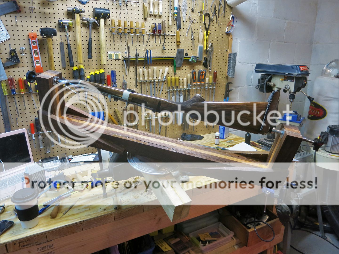 Checkering cradle 2.2 | Rimfire Central Firearm Forum