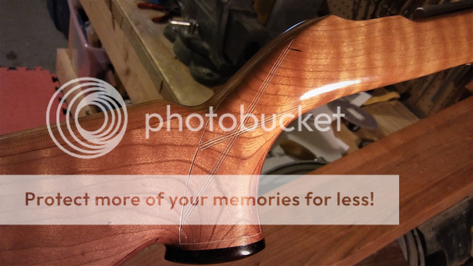 Checkered Cherry Fingergroove | Rimfire Central Firearm Forum