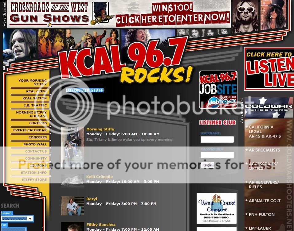 COLD WAR - XRDS - KCAL 96.7 - Calguns.net