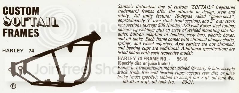 Please identify (danny f ) Goose necked Plunger big twin frame | Jockey ...