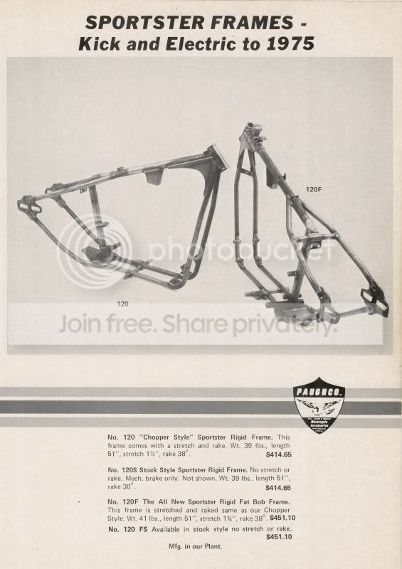 paughco frame identification | Jockey Journal Forum