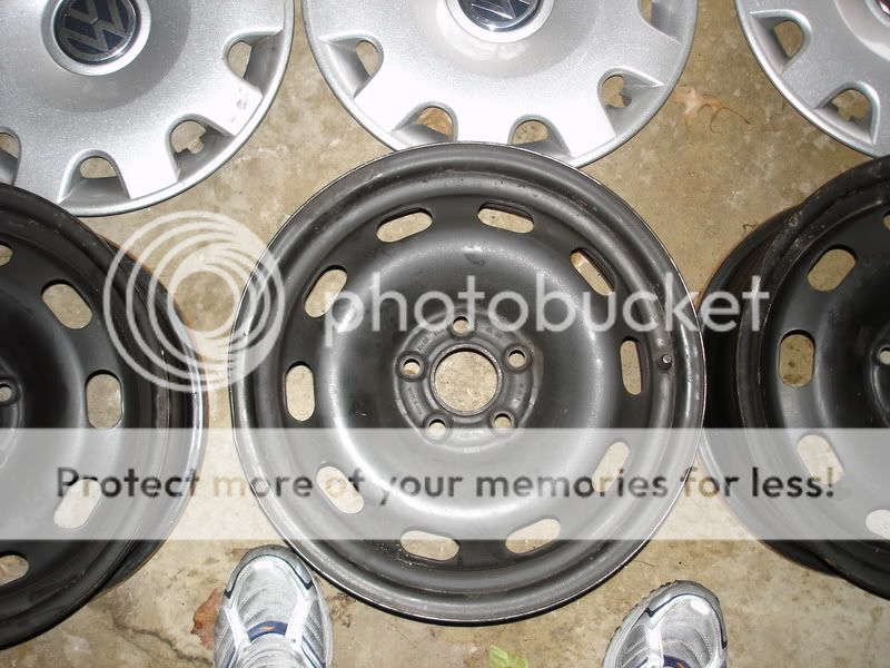 FS: Set of 15 inch steelies | VW Vortex - Volkswagen Forum