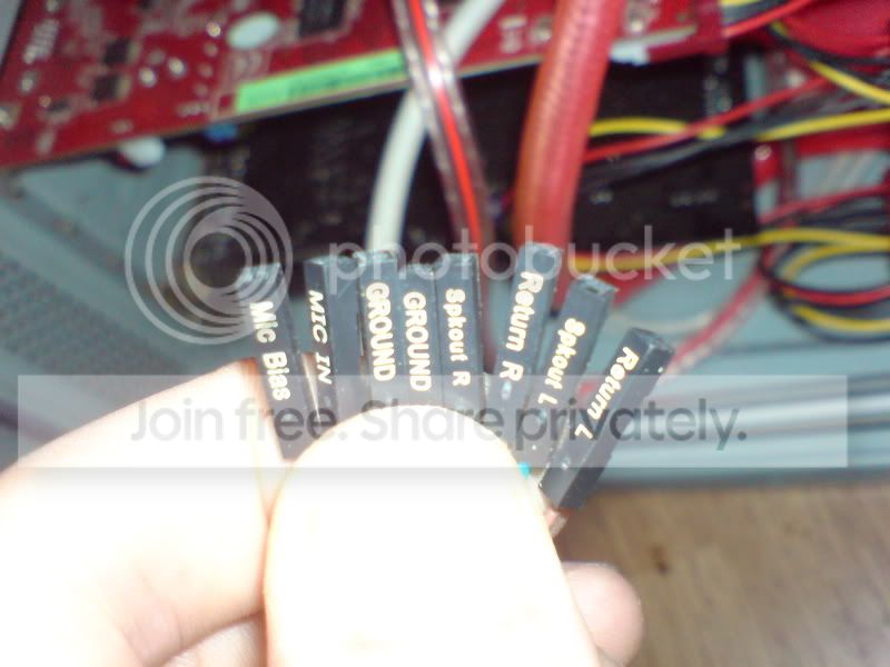 MoBo F_AUDIO and frt panel connections
